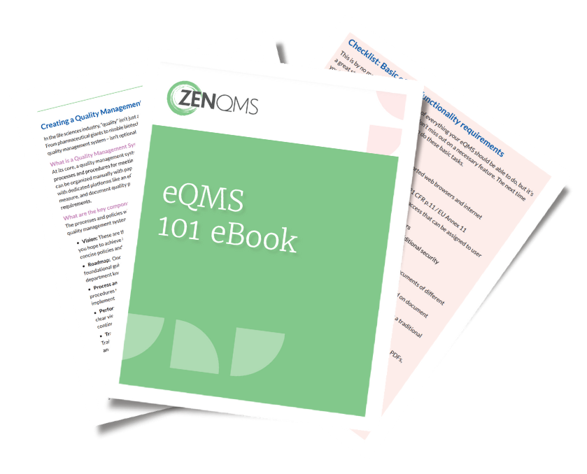 What is an eQMS?